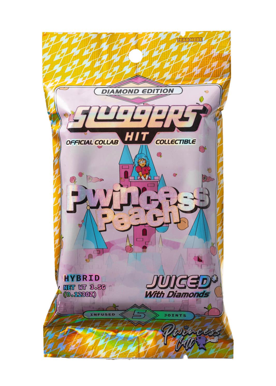 Juiced* 5-Packs – Diamond-Infused Pre-Rolls for Power – Sluggers